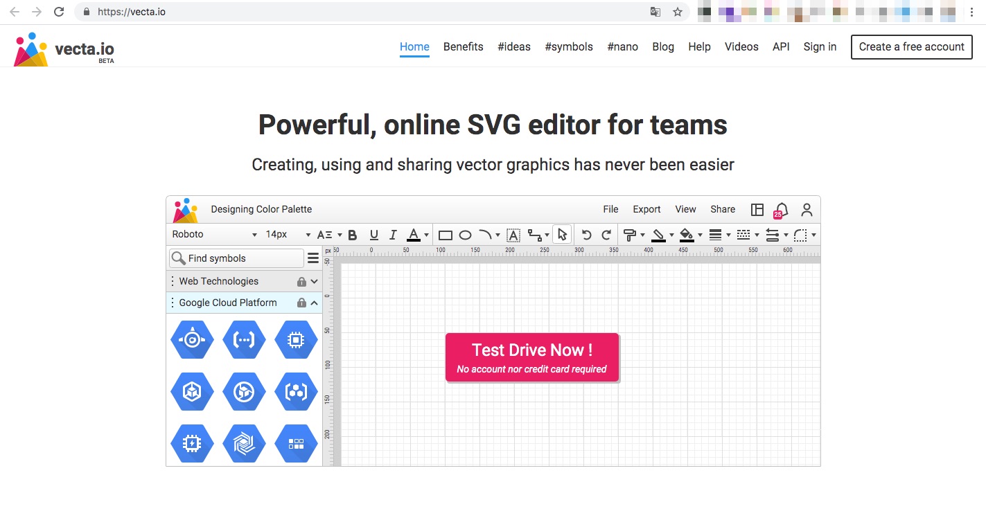 Utiliser vecta.io